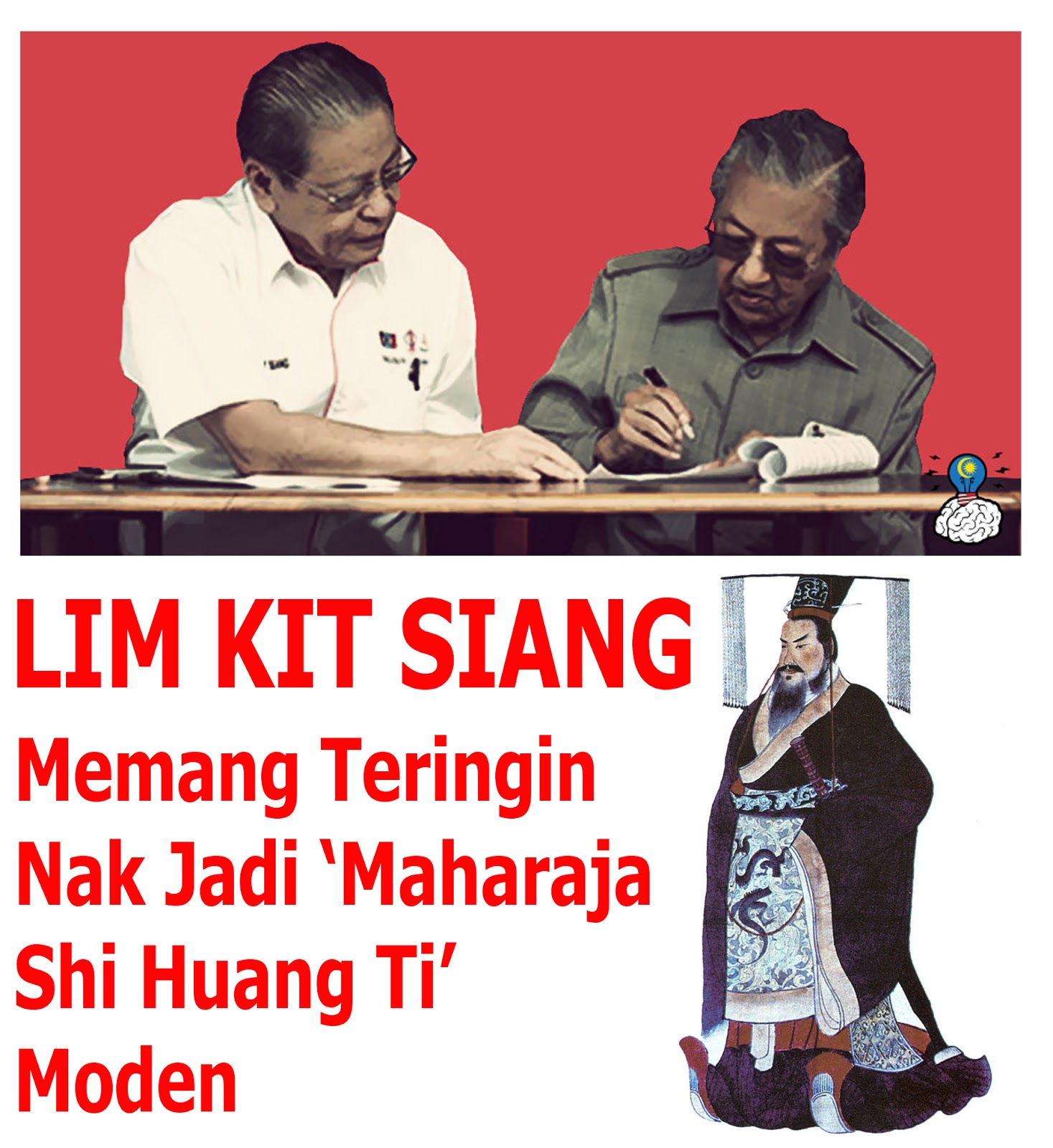 THE DEVOURED SAVIOUR: TAKKANLAH 'MAHARAJA' LIM KIT SIANG TAKUT DENGAN ...