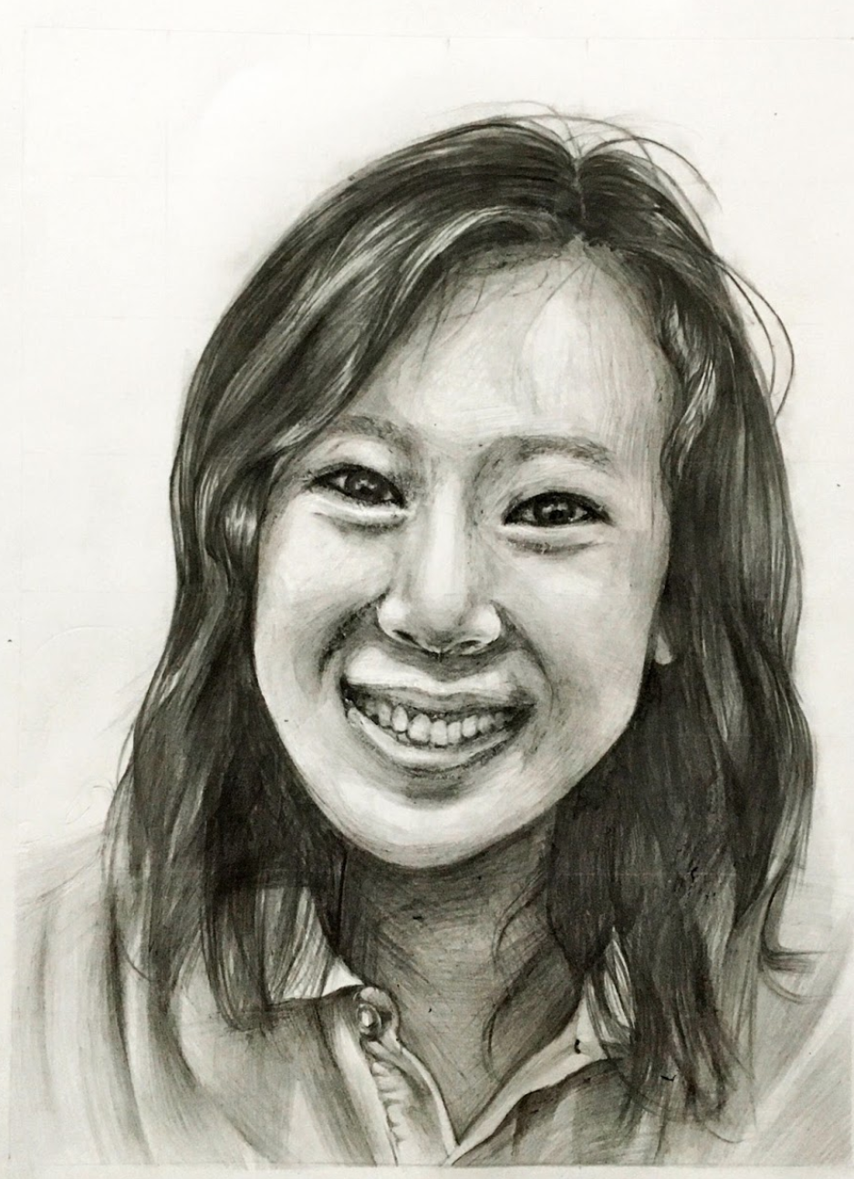 Mr. Laurence Art Blog: Art 1-Self-Portrait Drawing- A+
