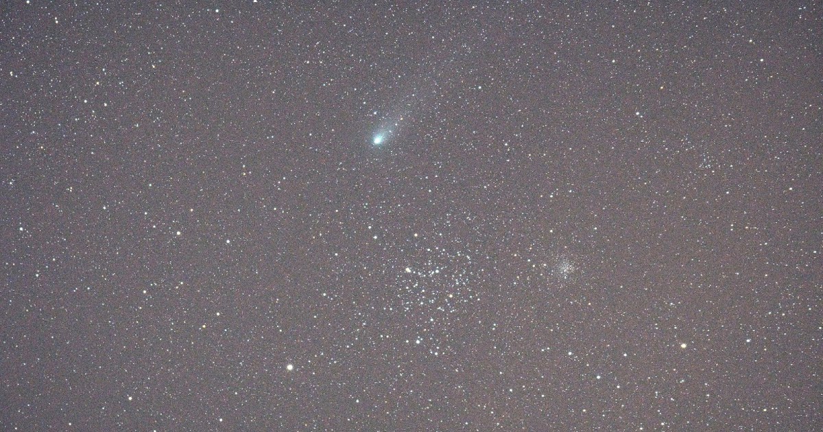 Pascal Hilkens Astro Page : Comet 21P Giacobini-Zinner and Messier M35 ...
