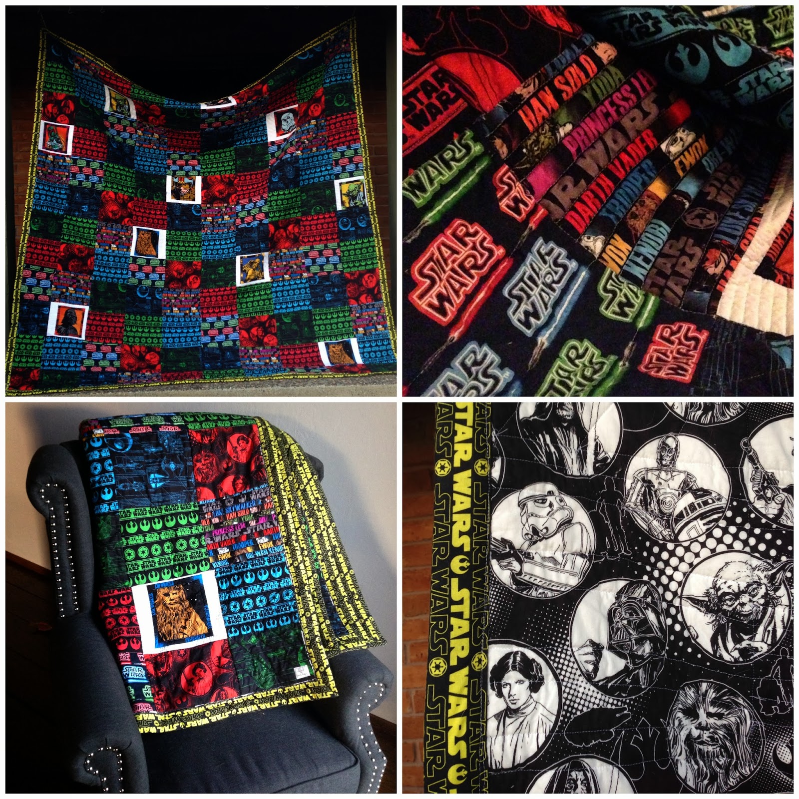 Oh. THAT Annelie...: DIY Project: Star Wars Quilt