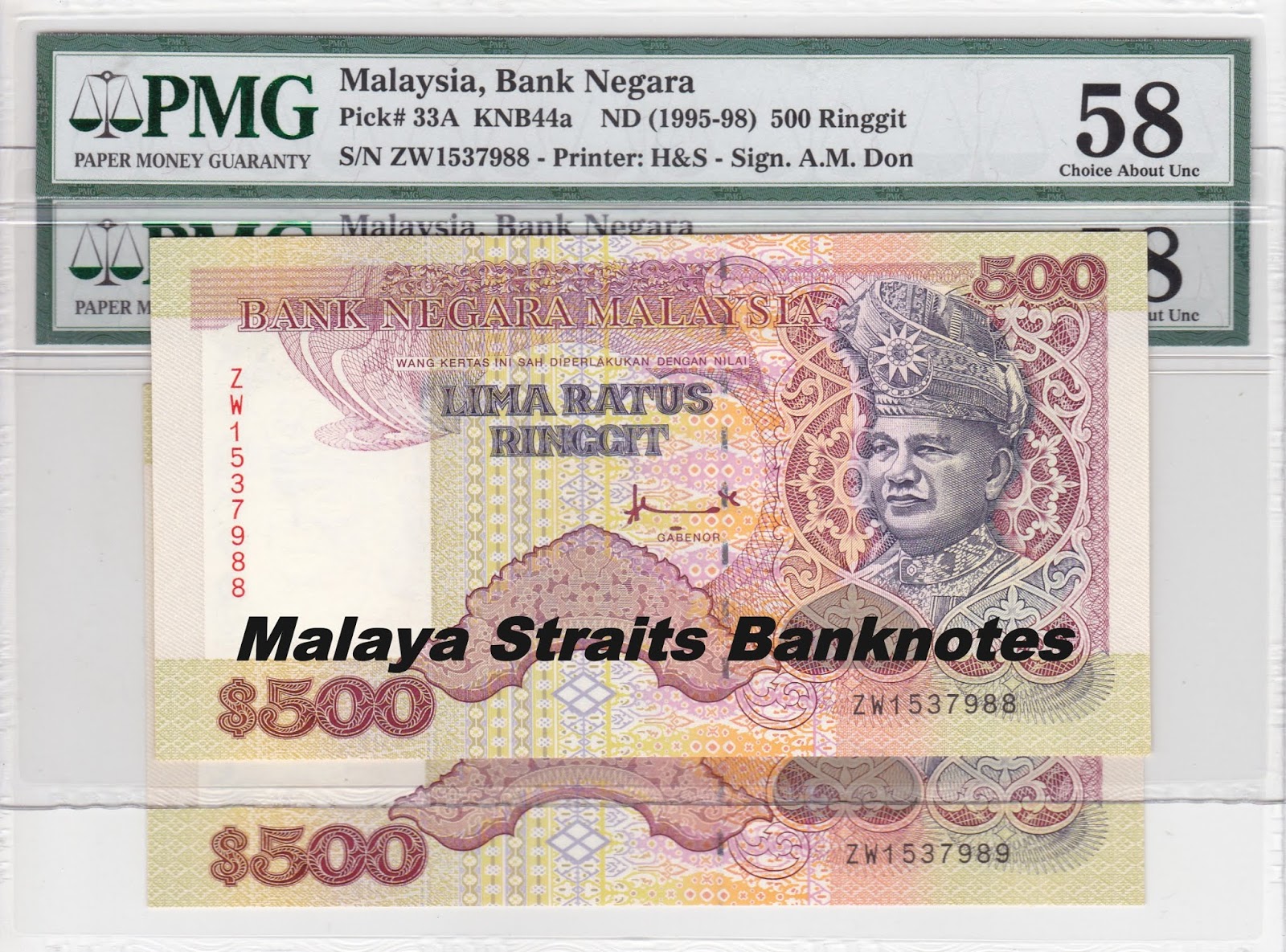 Banknotes From British Malaya and Malaysia (Contact Us If U Have ...