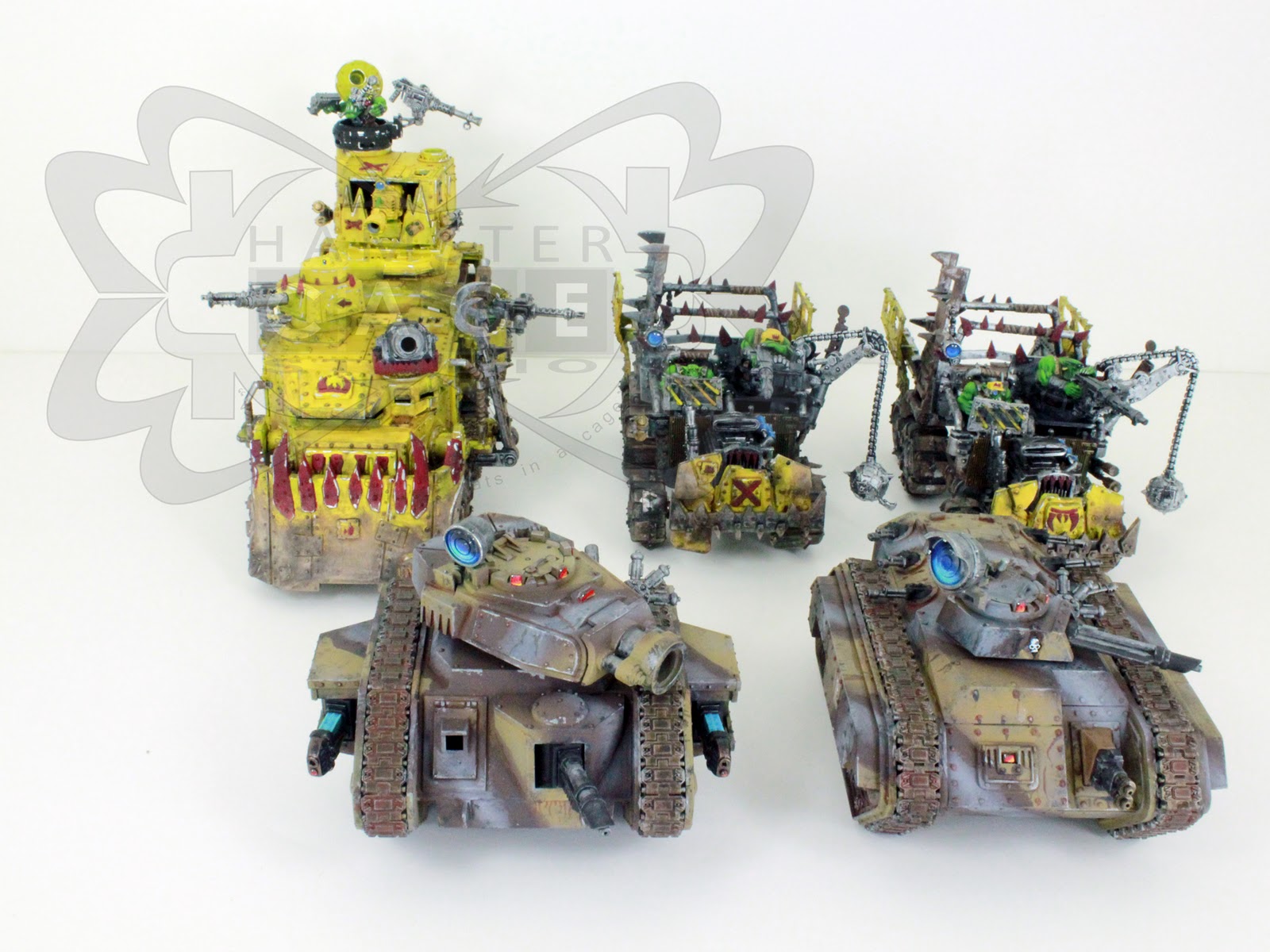 Hamster Cage Studio: Ork Big Mek with Kustom Force Field