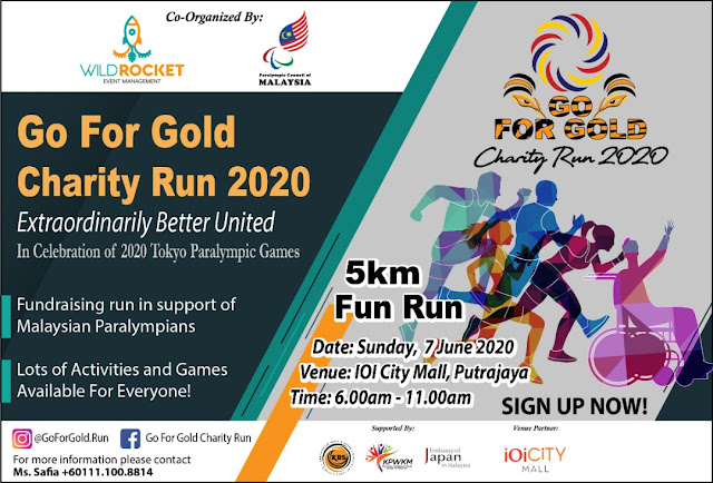 RUNNERIFIC: Go For Gold Charity Run 2020