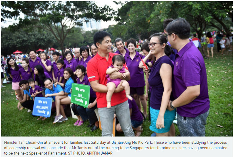 If Only Singaporeans Stopped to Think: Tan Chuan-Jin to be Speaker of ...