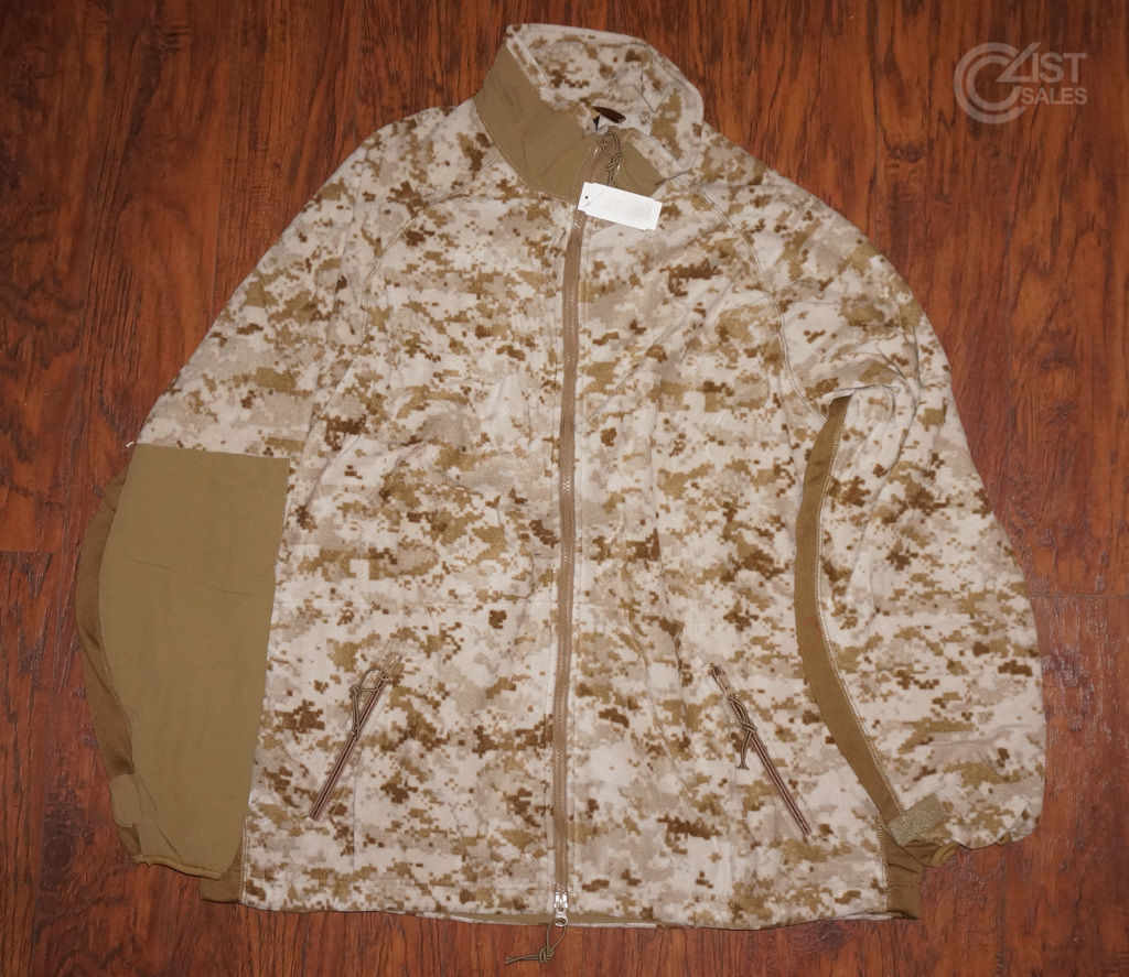 Webbingbabel: USMC Desert MARPAT (MCWCS) Polartec Wind Pro Fleece Jacket