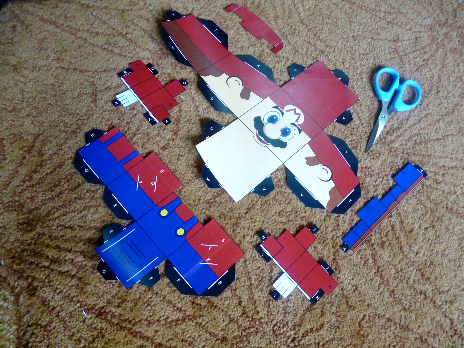 dear dolce...: mario papercraft