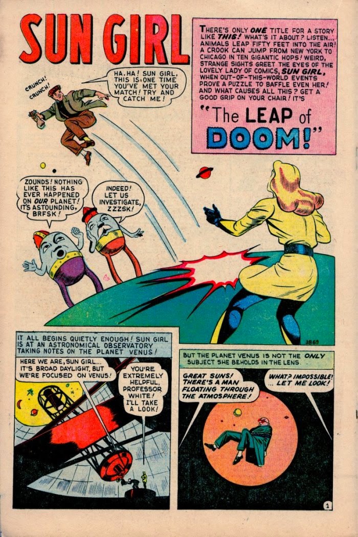 Ominous Octopus Omnibus: Sun Girl