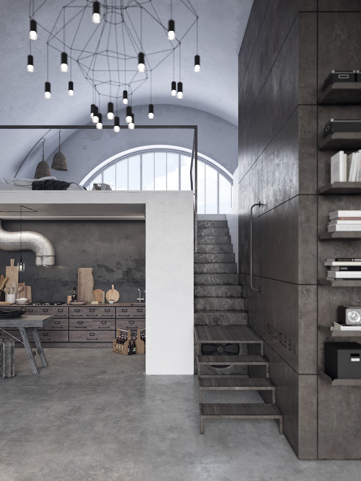 VM designblogg: Tο Γκρι Loft