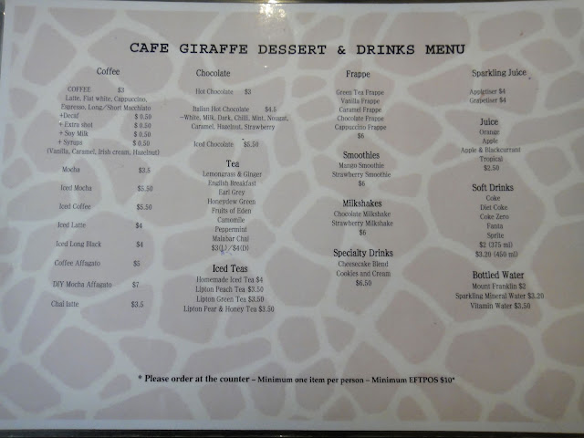 Yellow Eggs: Giraffe Cafe