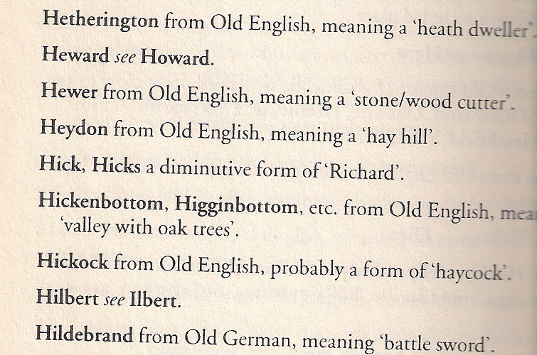 Historical and Regency Romance UK: The fun of discovering names to use ...