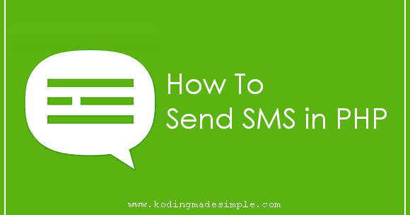 SMS Gateway API Integration in PHP - Sending Text Messages