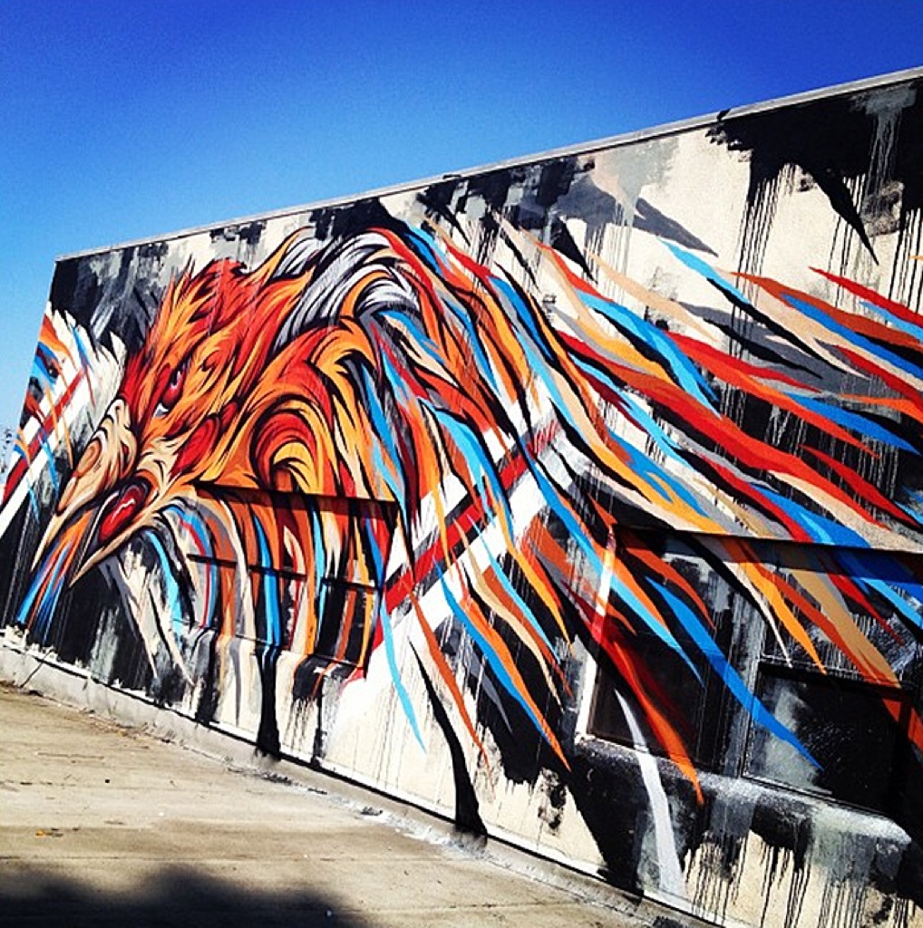 Meggs New Mural In Culver City, USA – StreetArtNews