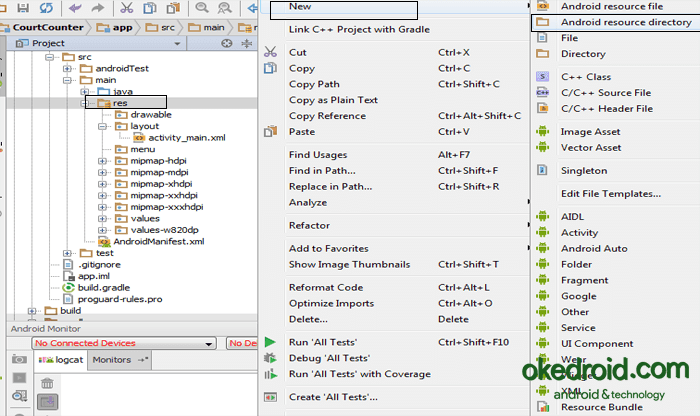 Tips Cara Menciptakan Landscape Layout Di Project Android Studio - Java ...