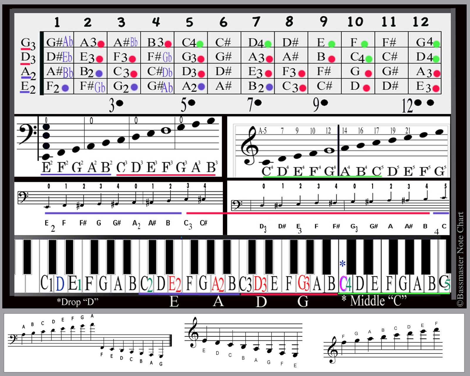 How Many Octaves On A Bass Guitar at Nathan Oneill blog