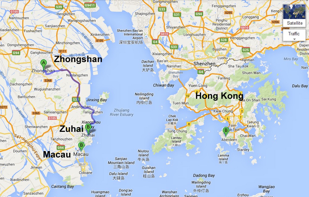 In The Path Of Marco Polo: The Itinerary - Day 20 - Zhongshan To Zhuhai ...