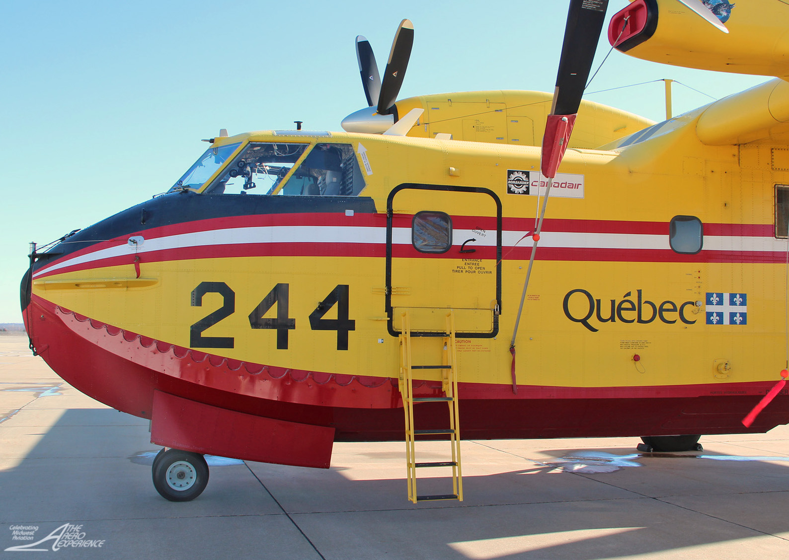 The Aero Experience: Canadian Fire Fighting Aircraft Make Stop at St ...