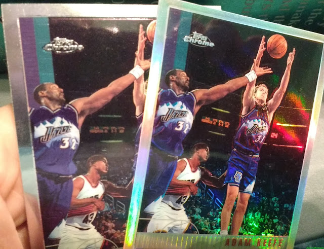 Cardboard History : How to Tell a Refractor from a basic Chrome/Finest card