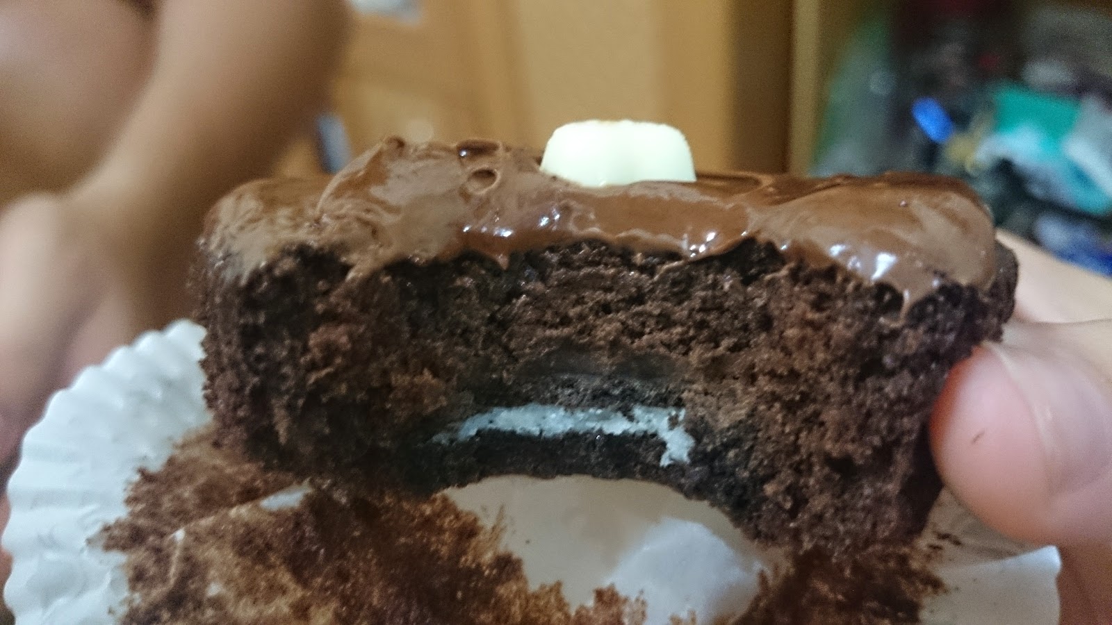 Across The Universe: Chocolate Nutella - Oreo - Pepero Birthday Cake