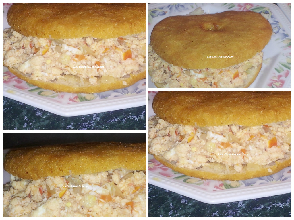 Las Delicias de Jenn: Arepa Frita con Perico