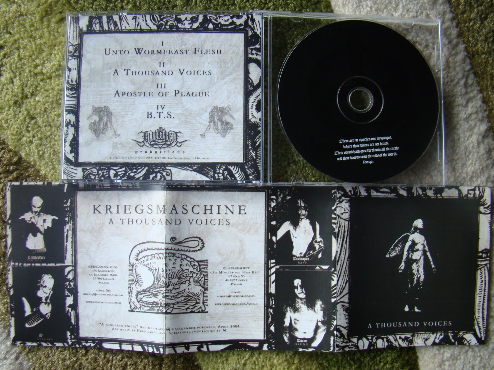 PANZERFAUST zine: Kriegsmaschine - A Thousand Voices