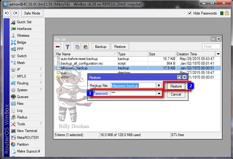 Lab 10 Backup and Restore in Mikrotik RouterBoard ~ My Post My Thought