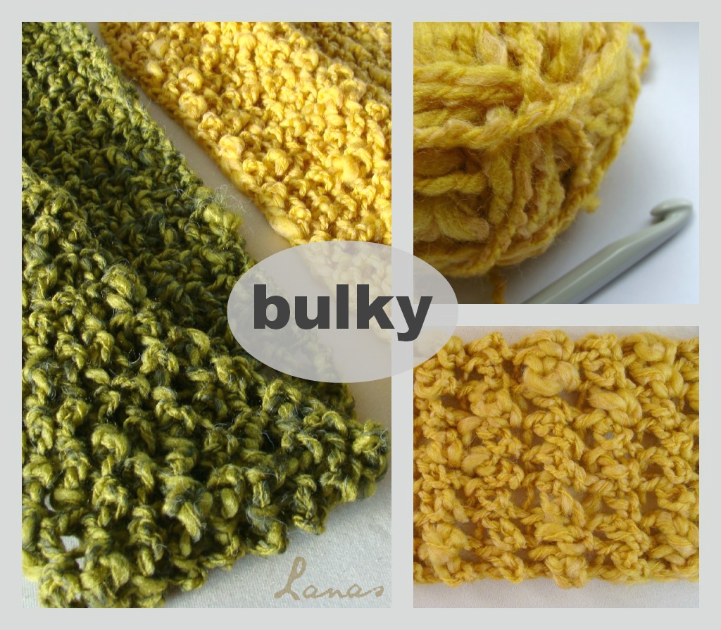 Lanas de Ana: Soft Infinity with Bulky yarn