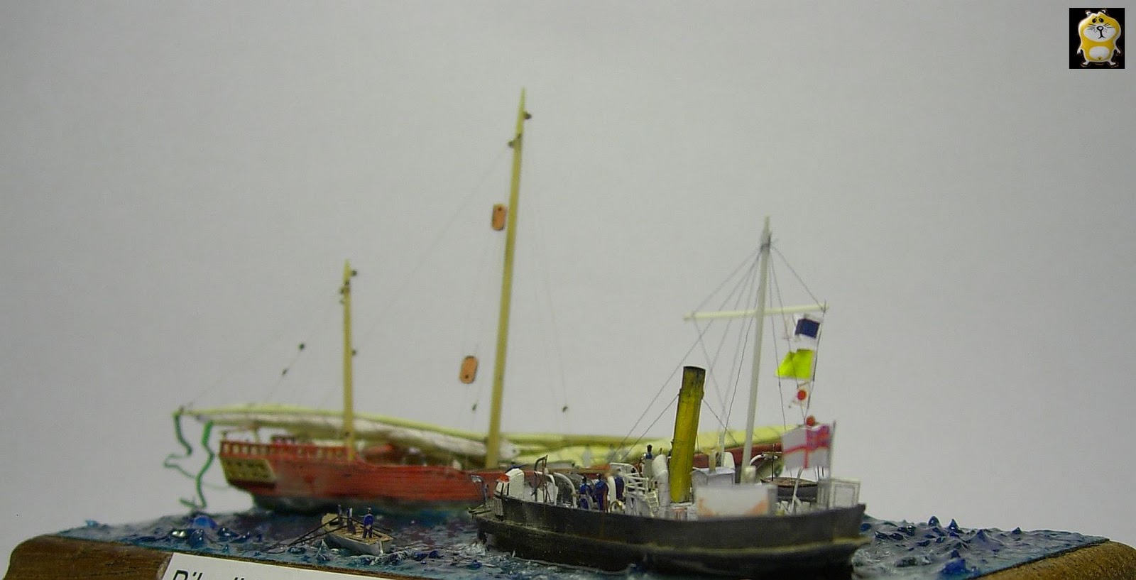 The Mad Hamster's Modelling: Bileciki do kontroli! - HMS "Kite", 1/400