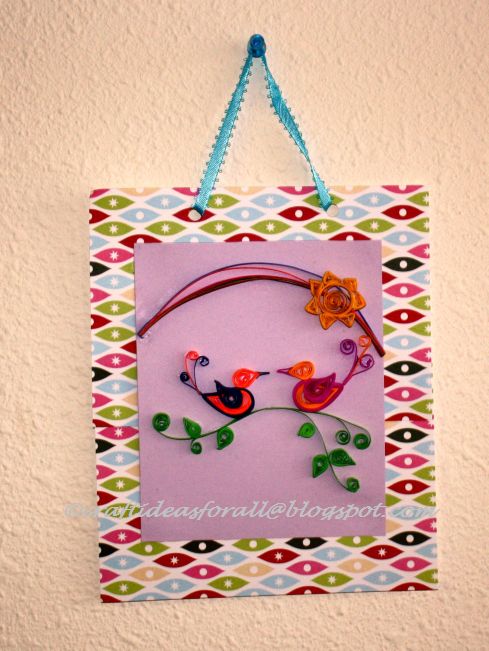 Craft Ideas for all: Paper Quilling for Kids