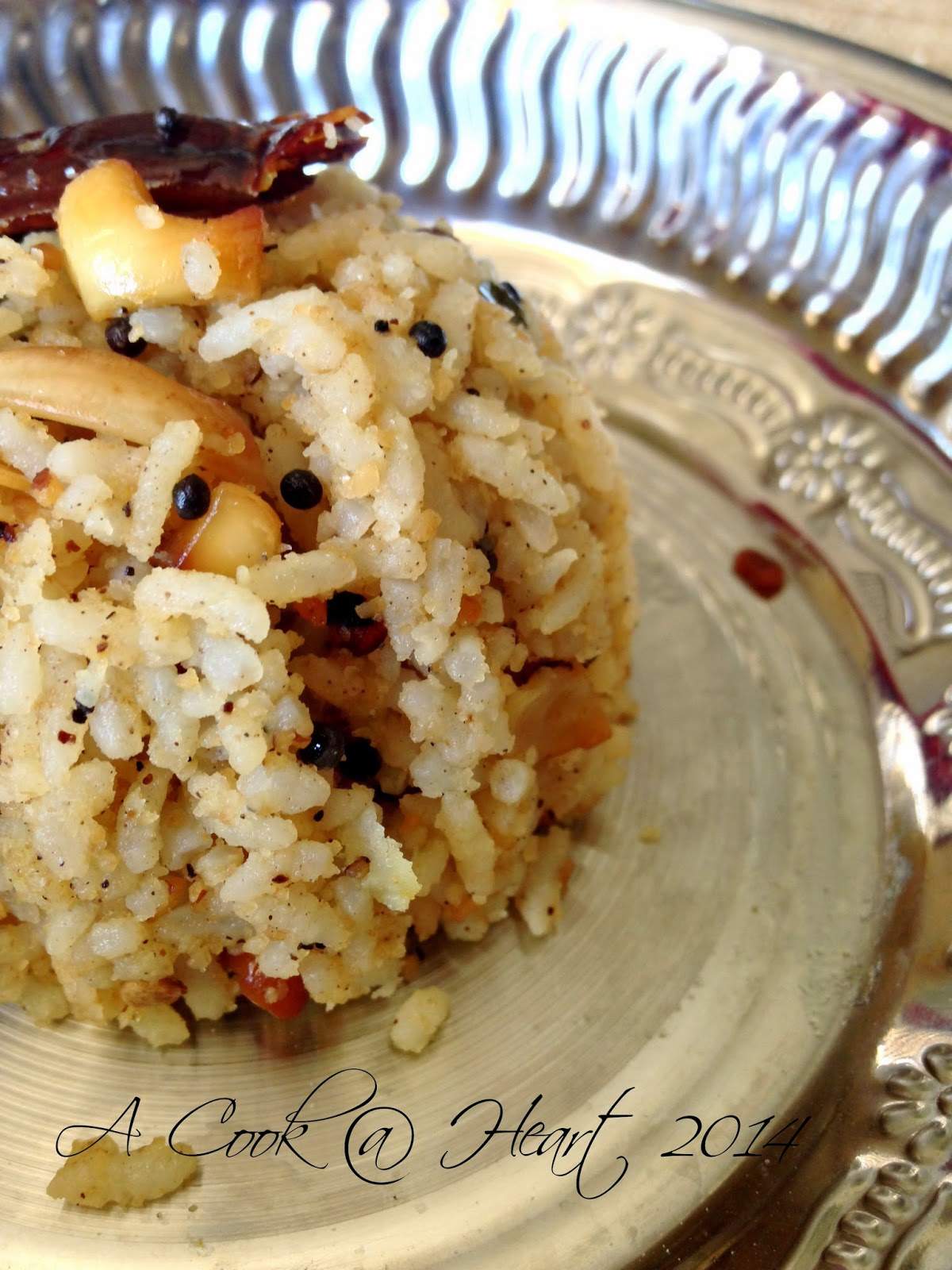 A Cook @ Heart: Ulundu Sadham ( Black gram daal rice) : A quick lunch ...