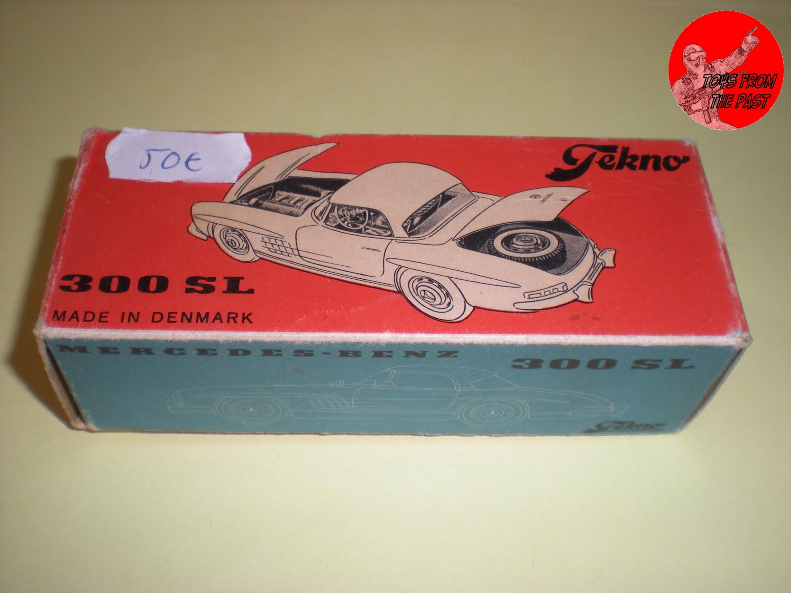 Toys from the Past: #157 TEKNO – JAGUAR „E“ TYPE (Ref. 926) (1961)