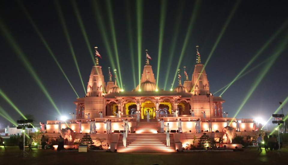 BAPS Swaminarayan (Nagar)Temple in Surat Gujarat India