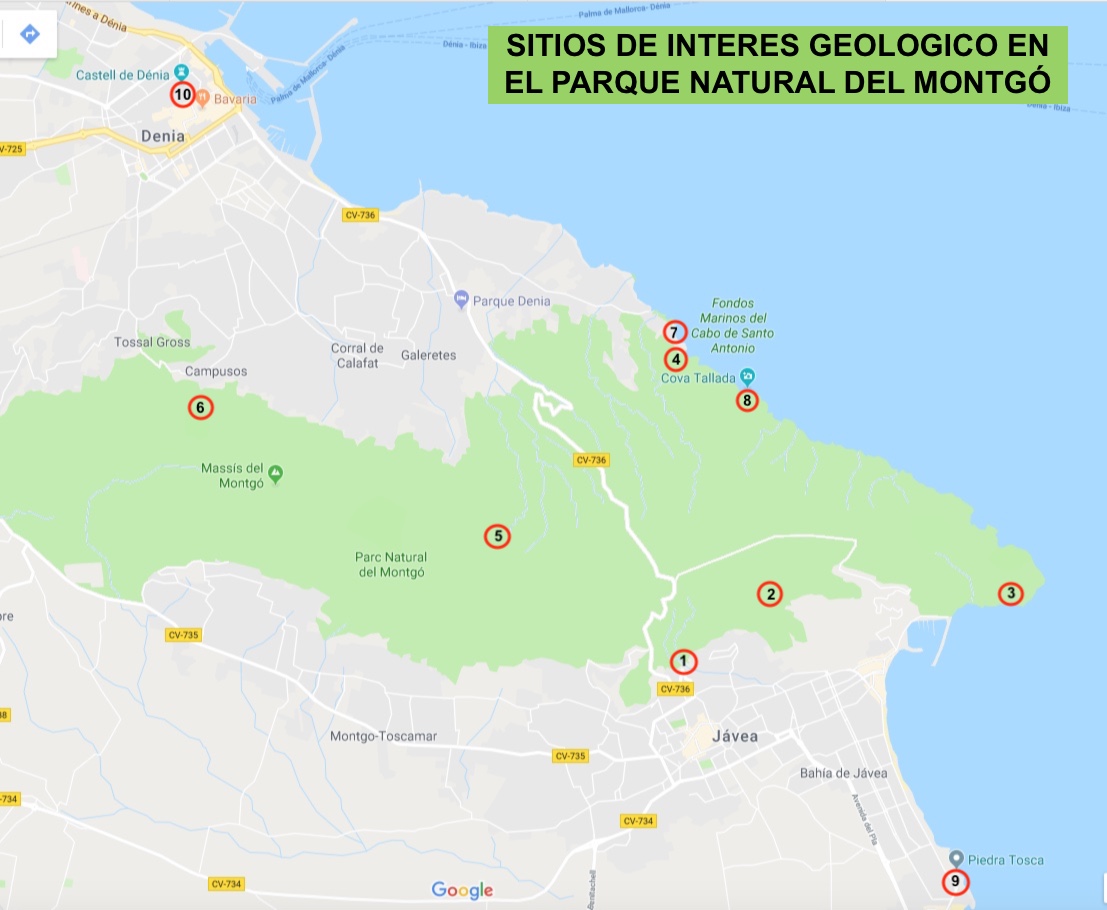 Mi Geoblog: Geologia y más: EL PARQUE NATURAL DEL MONTGÓ. SITIOS DE ...