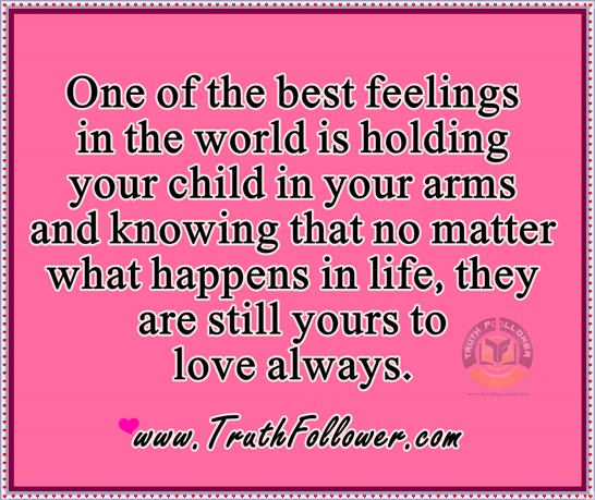 One of the best feelings in the world