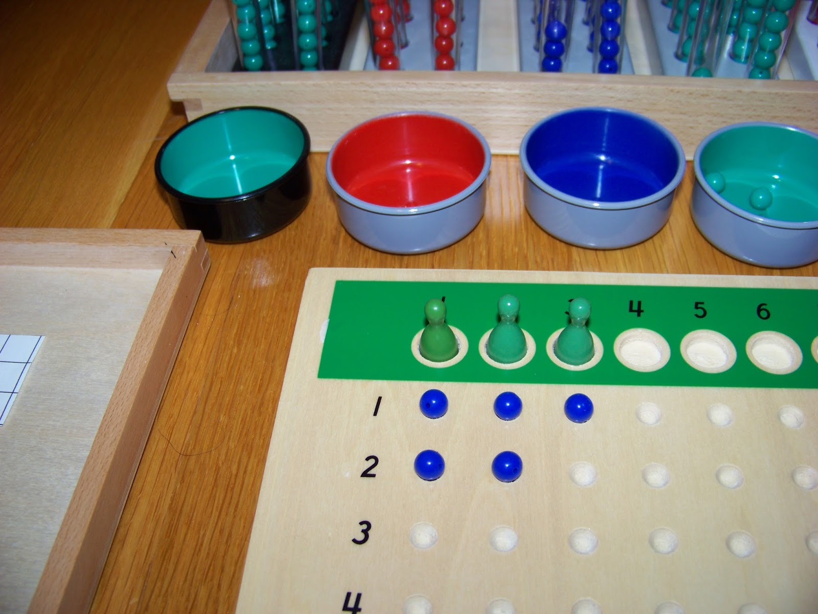 George Family - Montessori At Home: Montessori Long Division (aka Test ...