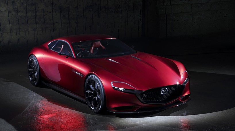 Mazda Presents Rotary Engine Sports Car