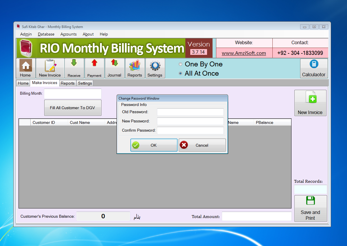 RIO Monthly Billing System - V3.7.14.0.1 - Periodically Billing and ...