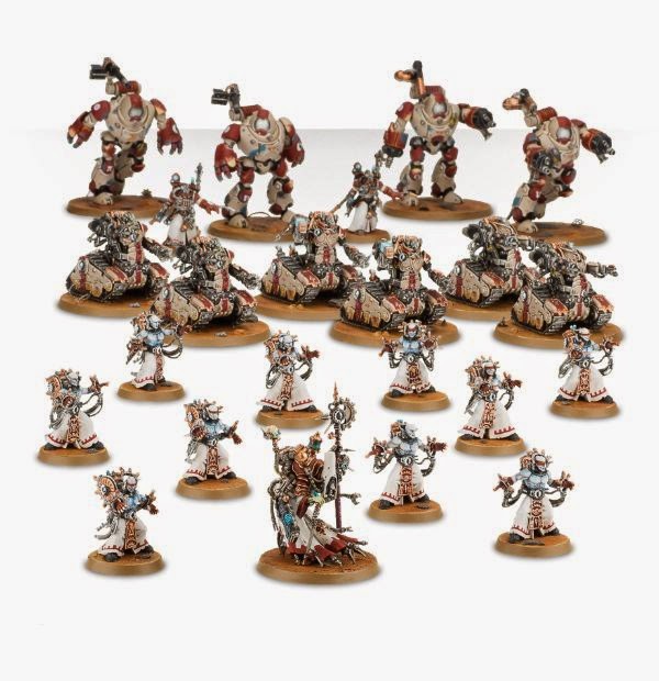 El Descanso del Escriba: 3ª y ultima oleada de Culto Mechanicus:Opinión