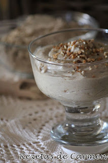 Mousse de gofio canario