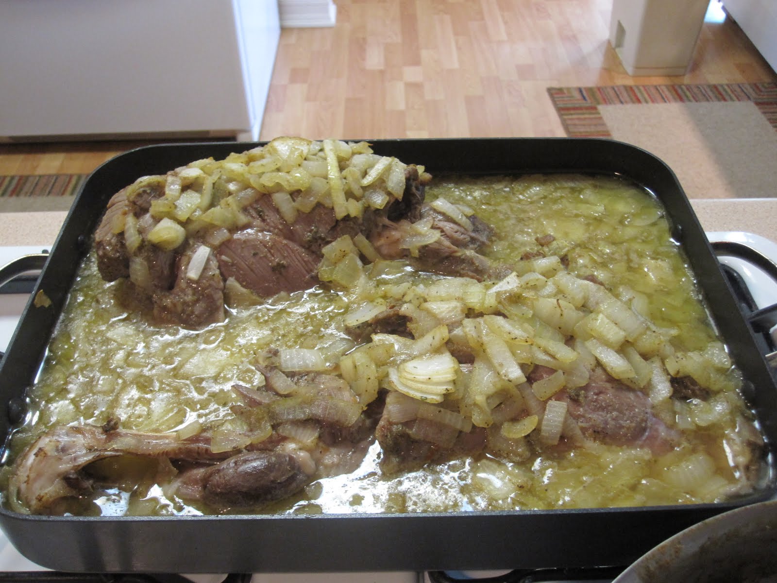 Cannundrums: Baked Goat Leg