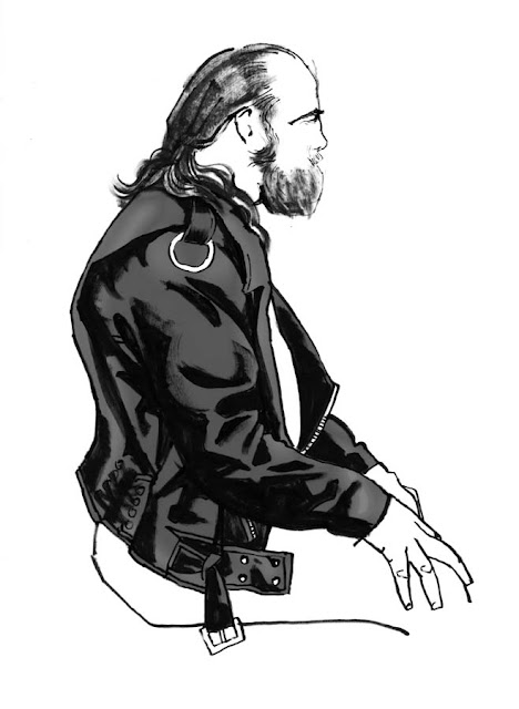 DRAWINGS DAILY: Better in Leather