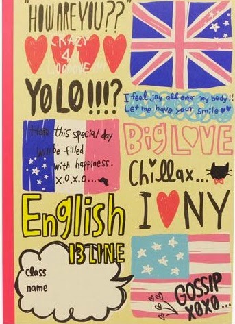 Resources to learn English: Notebook rules