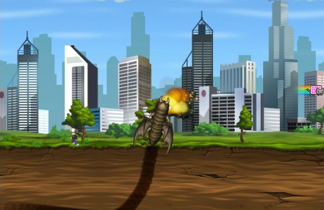 人や動物を食べて巨大ワームに成長させるアクションゲーム Effing Worms 2 : 面白いフリーゲームで遊ぼ！みずきブログ