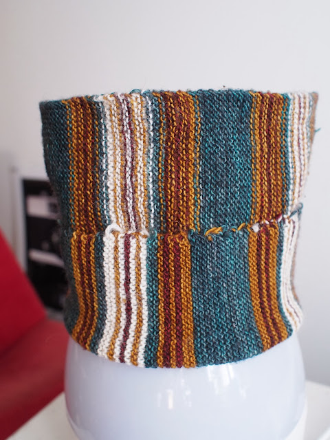 Weave Over Your Knitting to Great Effect - Princess Dayana Collar