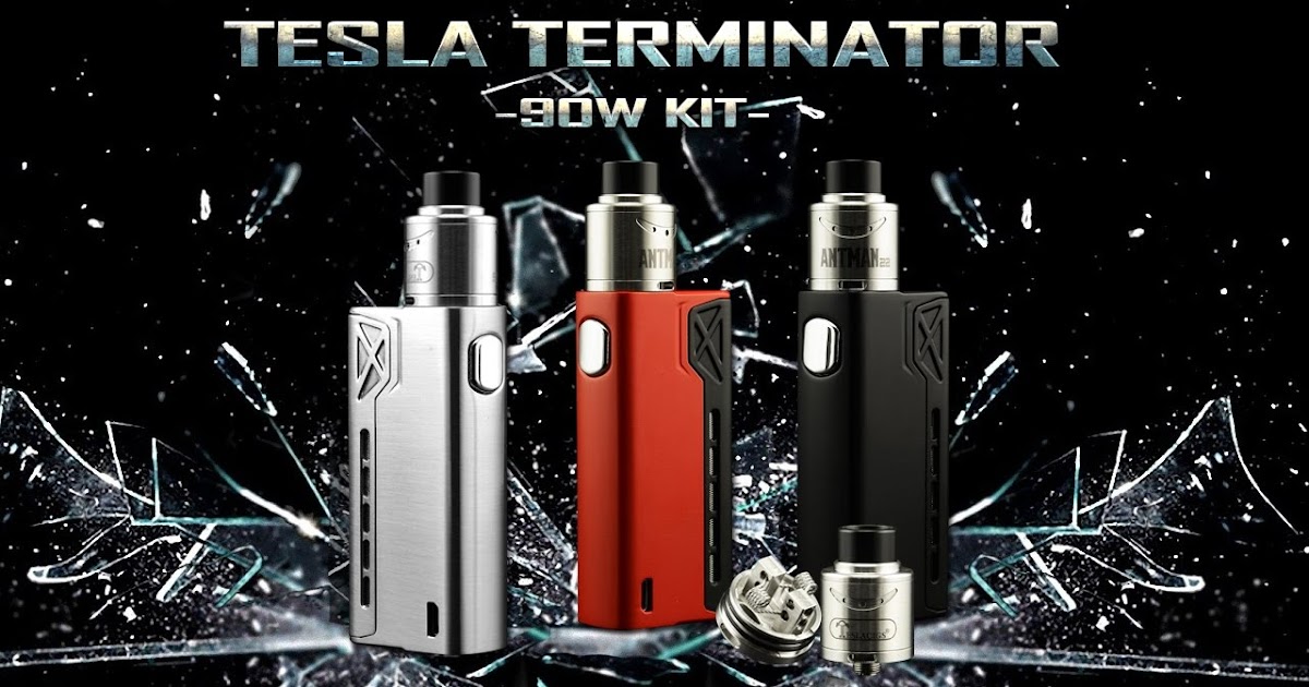 Tesla Terminator 90W Vape Terbaik Untuk Pemula, Harga Cuma 350 Ribuan ...