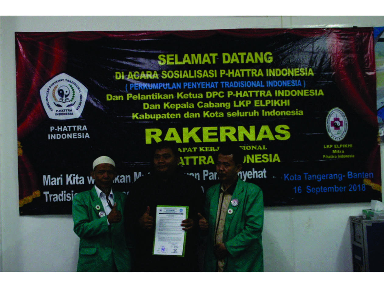 PERKUMPULAN PENYEHAT TRADISIONAL INDONESIA (P-HATTRA INDONESIA)