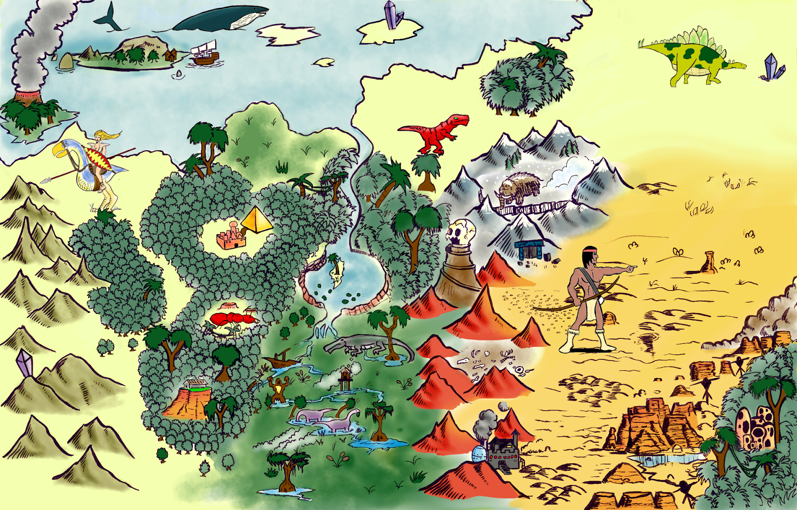 From the Sorcerer's Skull: The Hidden Land--Revealed!