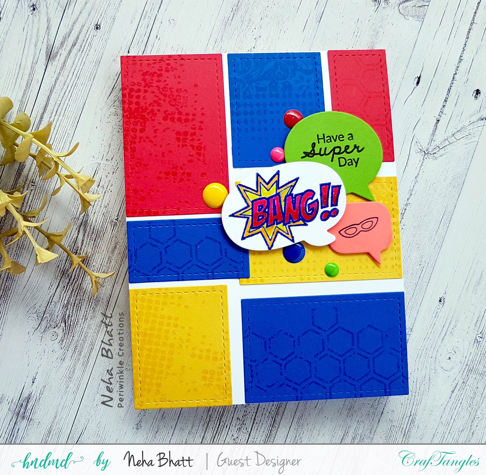 Gorgeous cards using supergirl stamp and dies (guest post by Neha Bhatt ...