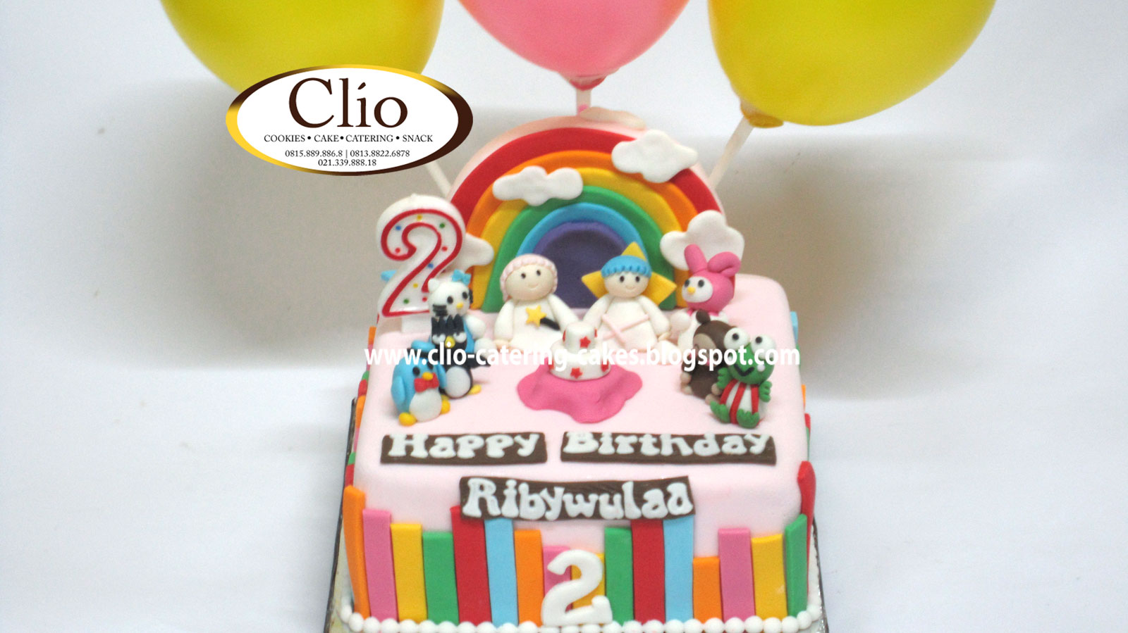 clio catering cakes: Sanrio Cake