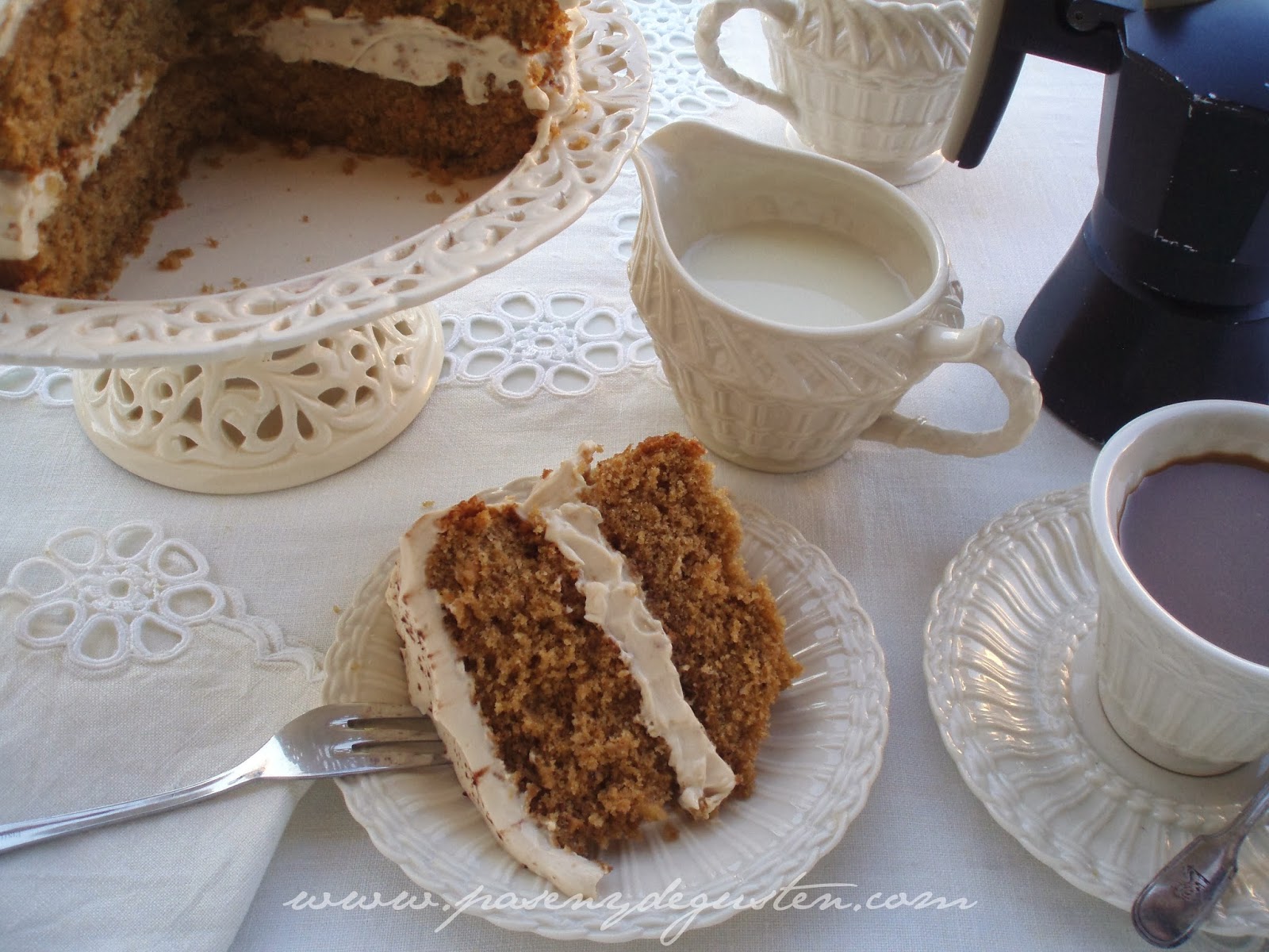 TARTA CAPUCHINA - PASEN Y DEGUSTEN