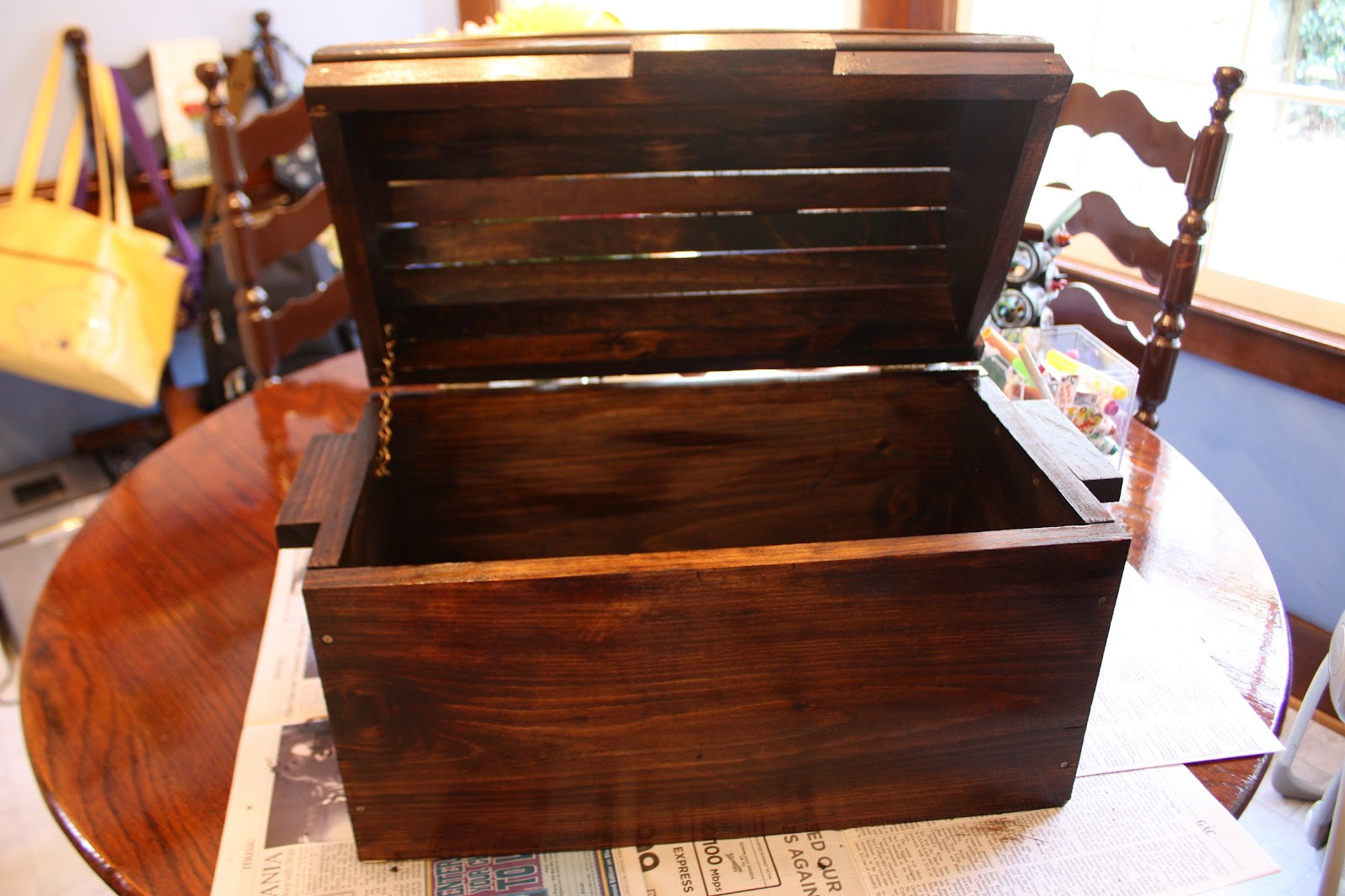 The Yankee and Peach, continued...: ABBOTT'S CHEST